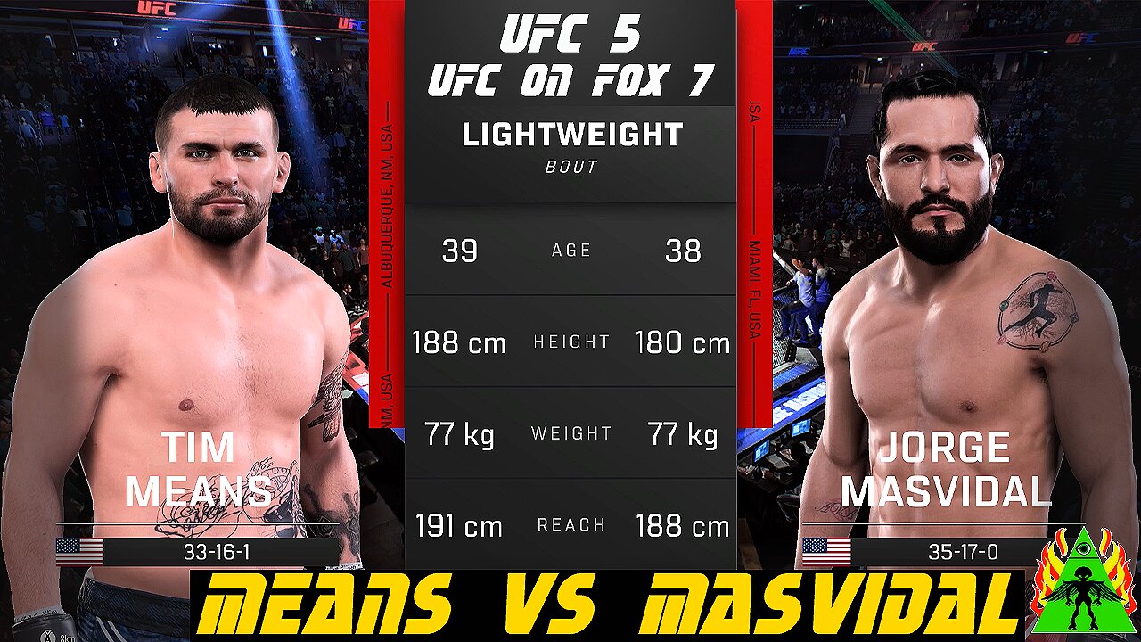 UFC 5 - MEANS VS MASVIDAL