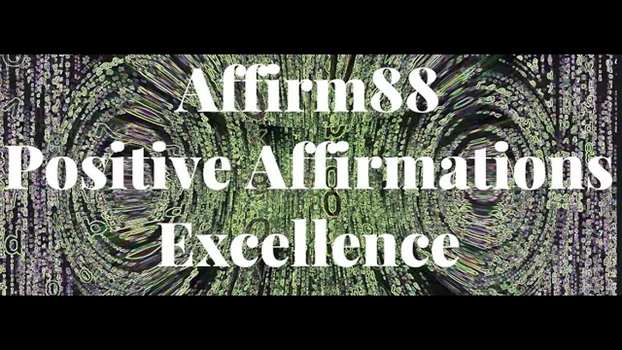 Excellence - Positive Affirmations - Manifest Law of Attraction