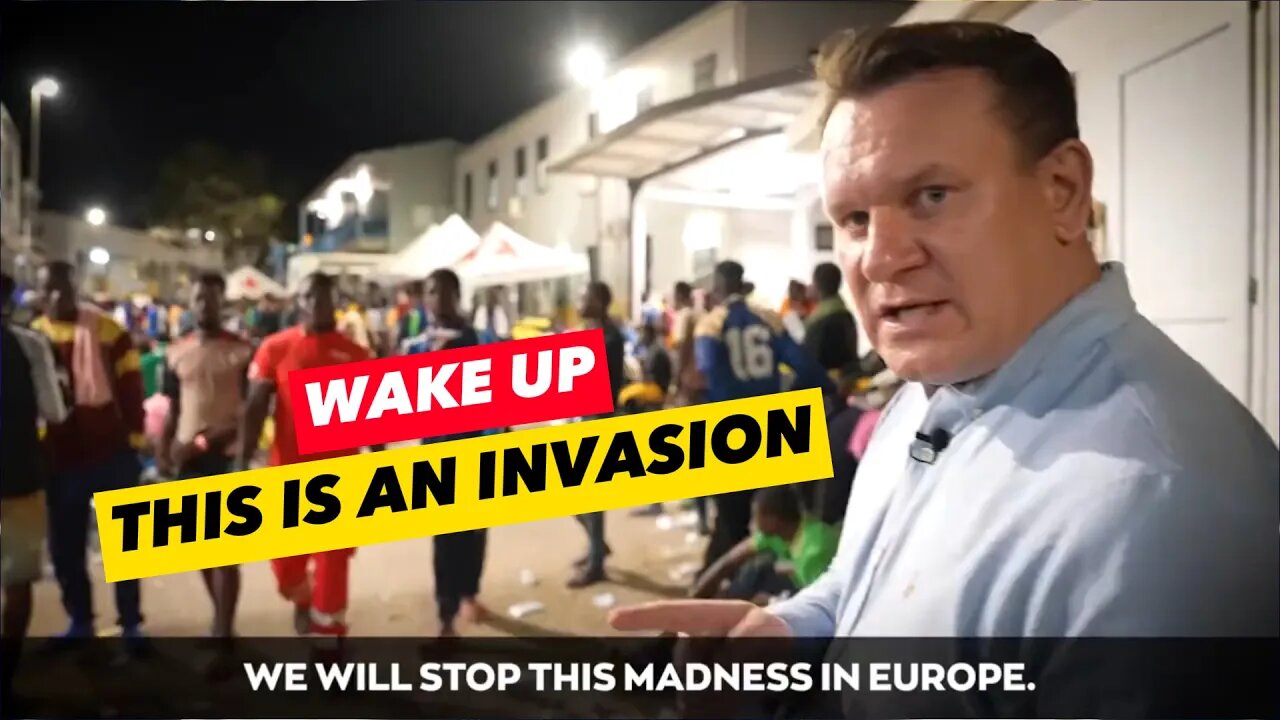 Polish MEP Dominik shows how Italy is flooded with migrants. this is an ...