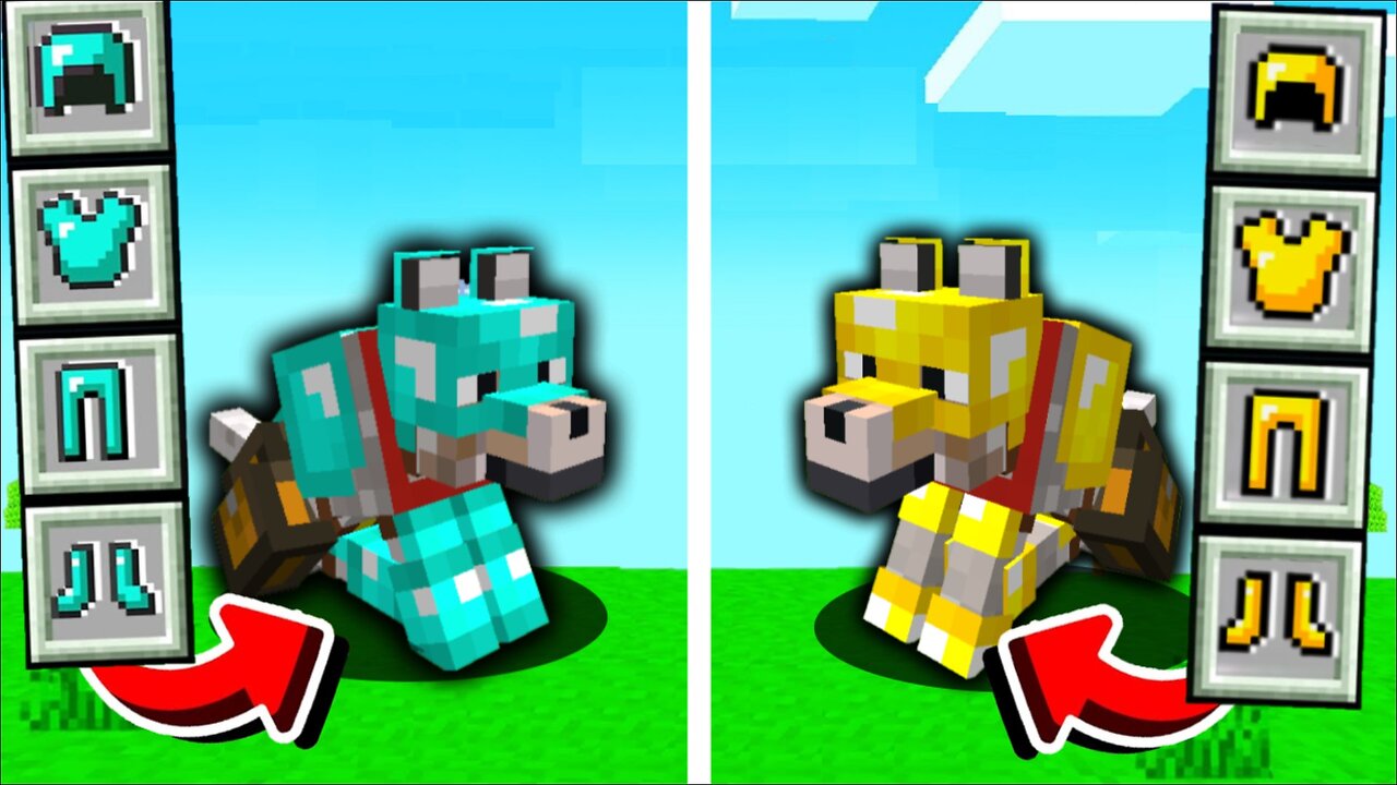 HOW TO CRAFT WOLF ARMOUR MOD IN MINECRAFT (Pets Mod)