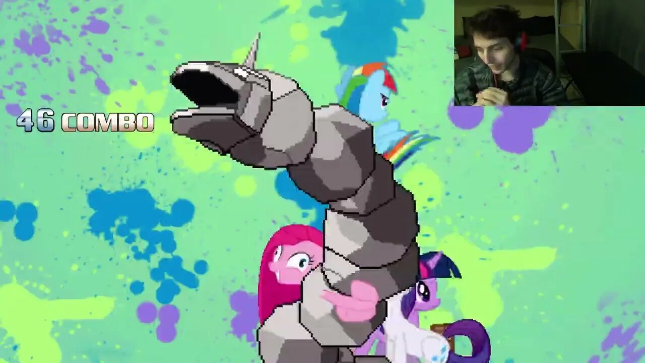 My Little Pony Characters (Twilight Sparkle And Rainbow Dash) VS Onix ...