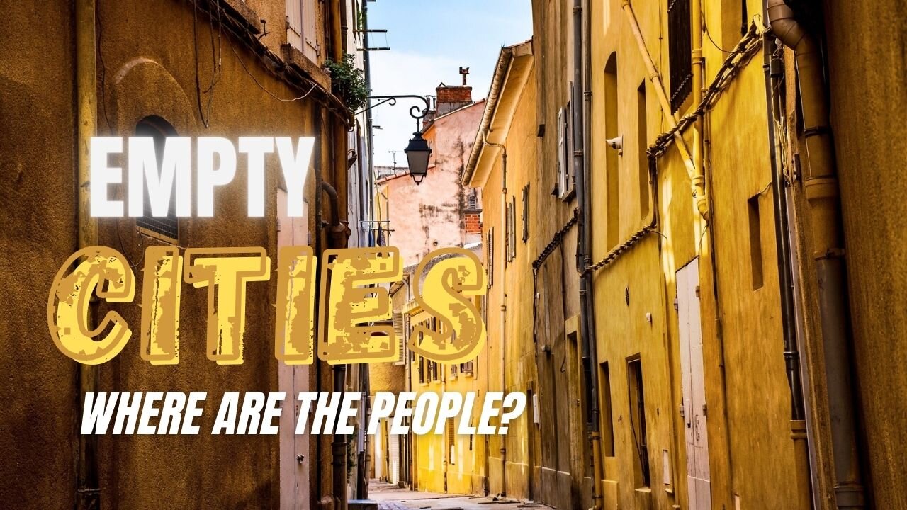 Empty Cities in The 1860's But...Where Are The People?