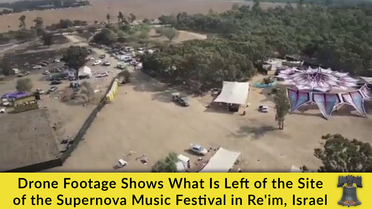 Drone Footage Shows What Is Left of the Site of the Supernova Music ...