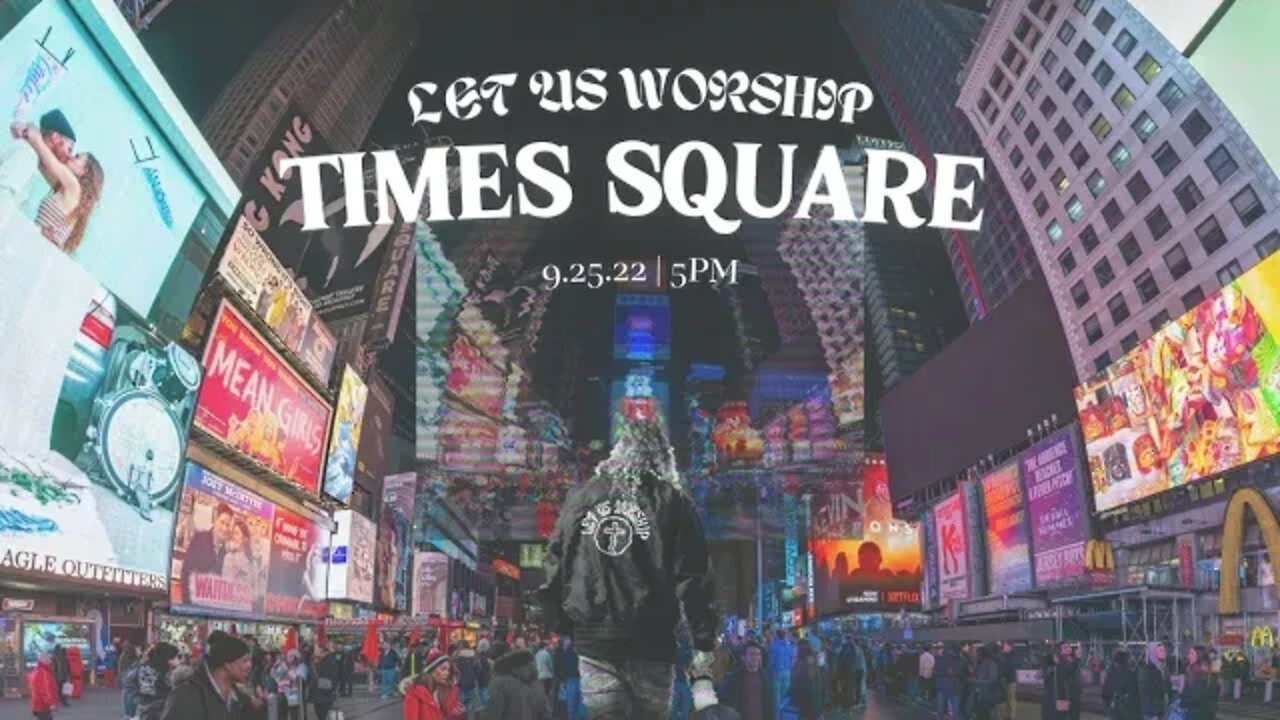 REVIVAL BREAKS OUT IN NYC - Sean Feucht Let Us Worship New York Times ...