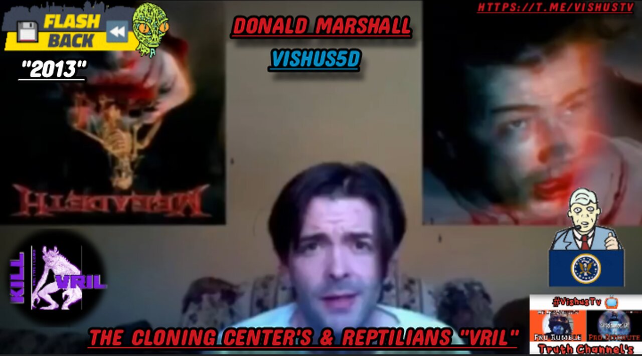 (Flash📸Back) Donald Marshall: The Cloning Center's & Reptilians ...