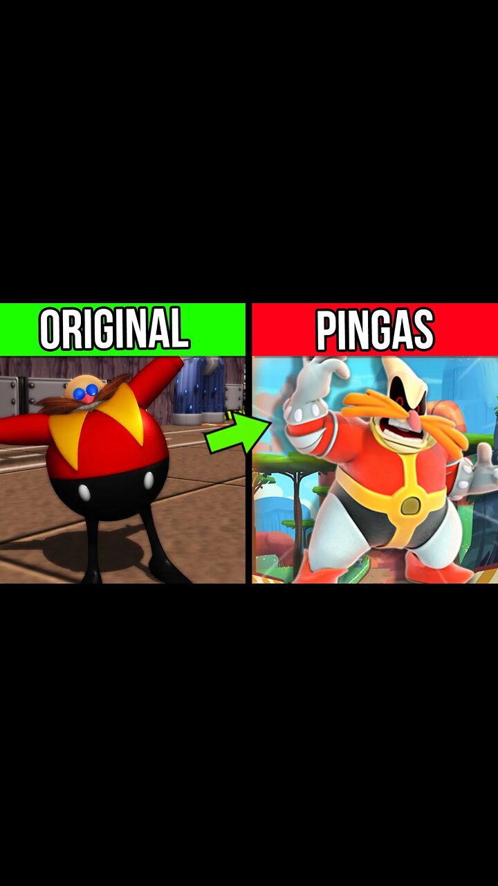 ORIGEM SECRETA do Robotnik PINGAS no Sonic the Hedgehog #shorts