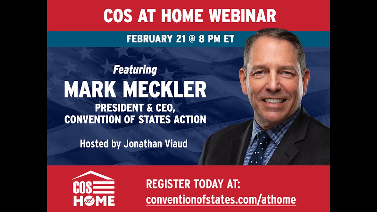COS at Home with Mark Meckler: February 2024