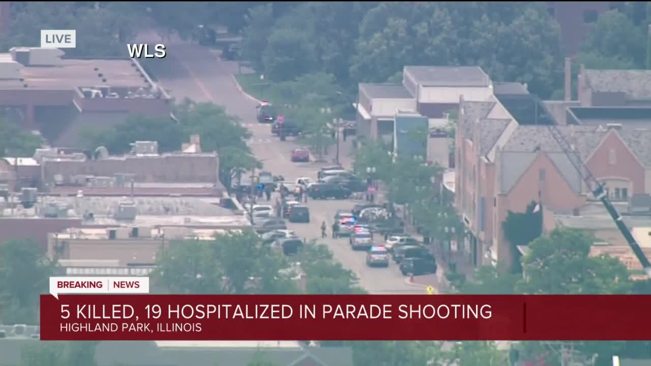 5 killed in mass shooting during July 4 parade in Chicago suburb of ...