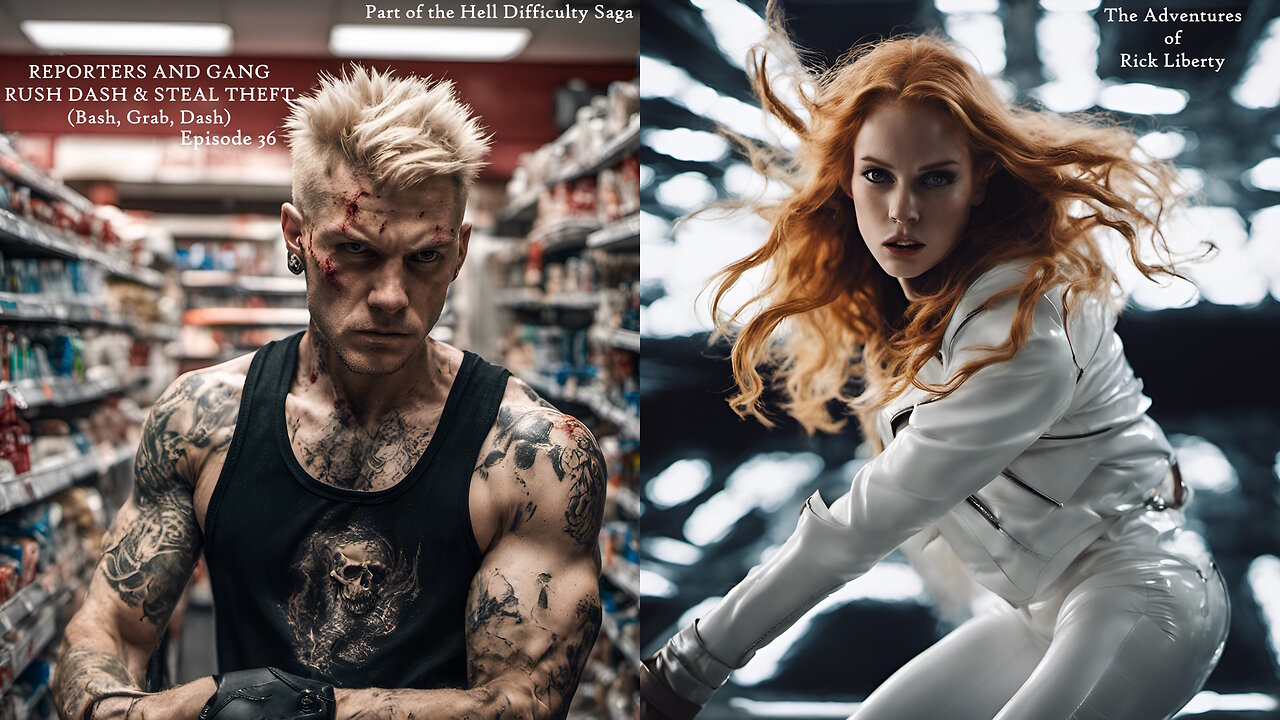 E147 Rick112 Reporters and Gang Rush Dash Bash and Grab Theft and ...