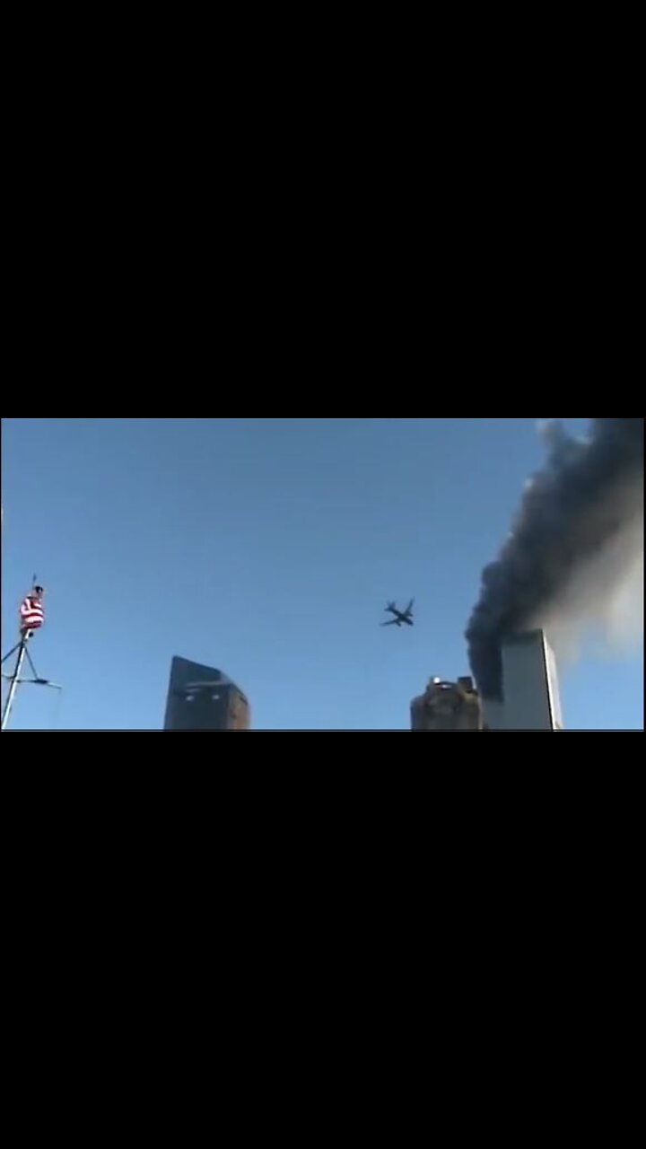9/11 NEW FOOTAGE - aftermath 1st plane, 2nd plane striking South Tower