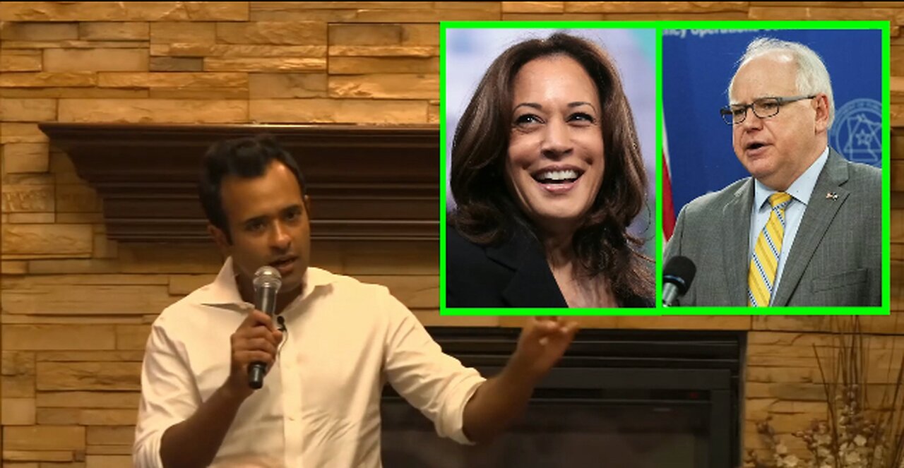 Vivek Ramaswamy: We're not up against Harris and Walz but ‘PUPPETS of a ...