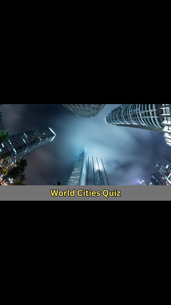 World Cities Quiz
