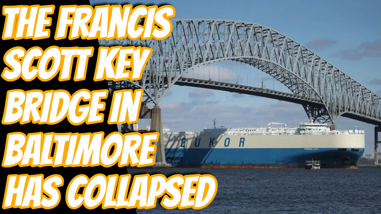 The Francis Scott Key Bridge Collapsed With People And Cars Falling 20 ...