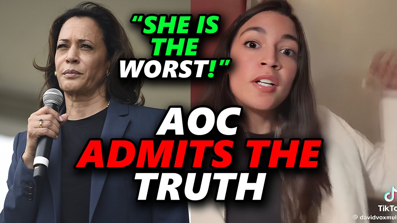 AOC Goes SCORCHED EARTH On Kamala Harris! Finally Admits The TRUTH...