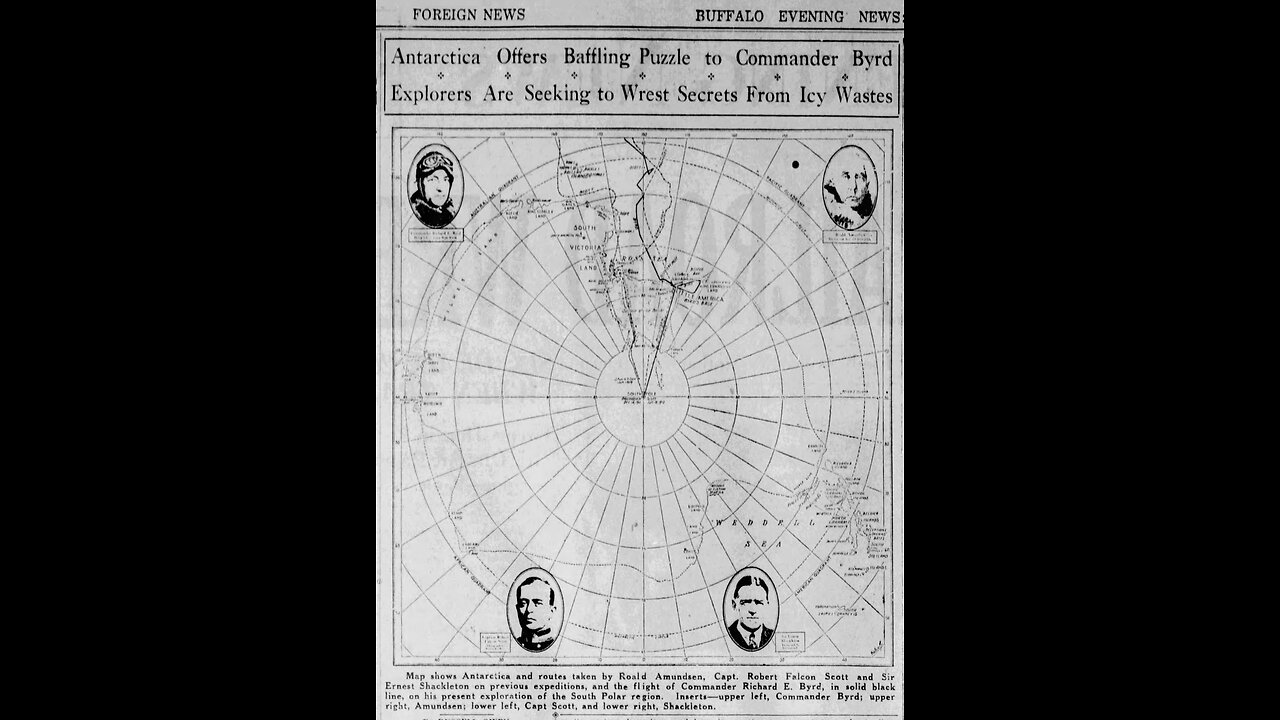 Antarctica: Byrd's Expedition | Exploring Historical News/Maps | Ark of ...