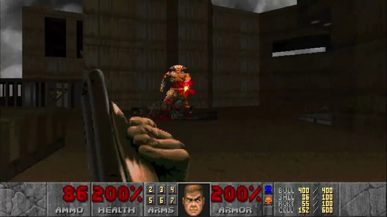 Doom Zero (Ultra-Violence Plus 100%) - Map 32 (Super Secret Level ...