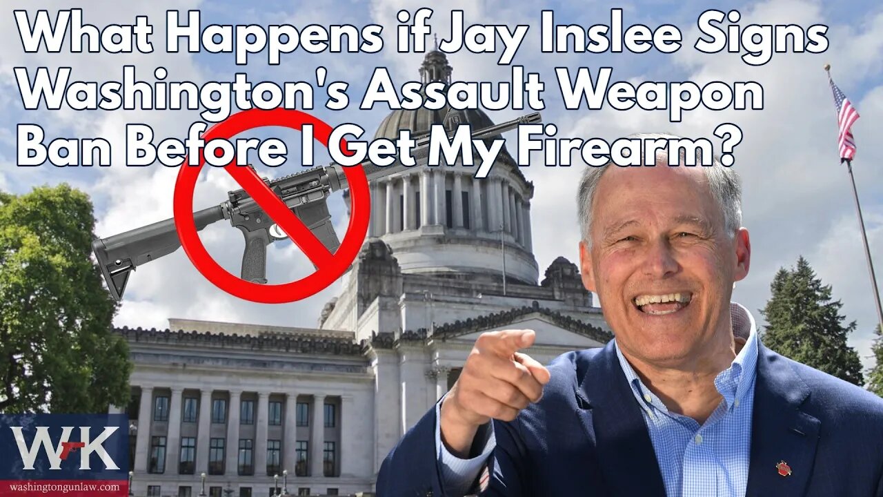 What Happens if Jay Inslee Signs Washington's Assault Weapon Ban Before ...