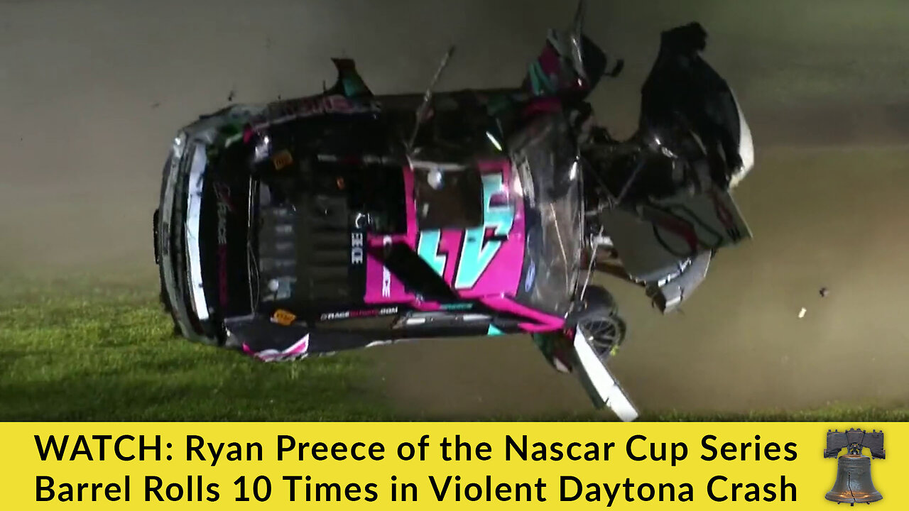 WATCH: Ryan Preece of the Nascar Cup Series Barrel Rolls 10 Times in ... WATCH: Ryan Preece of the Nascar Cup Series Barrel Rolls 10 Times in ...