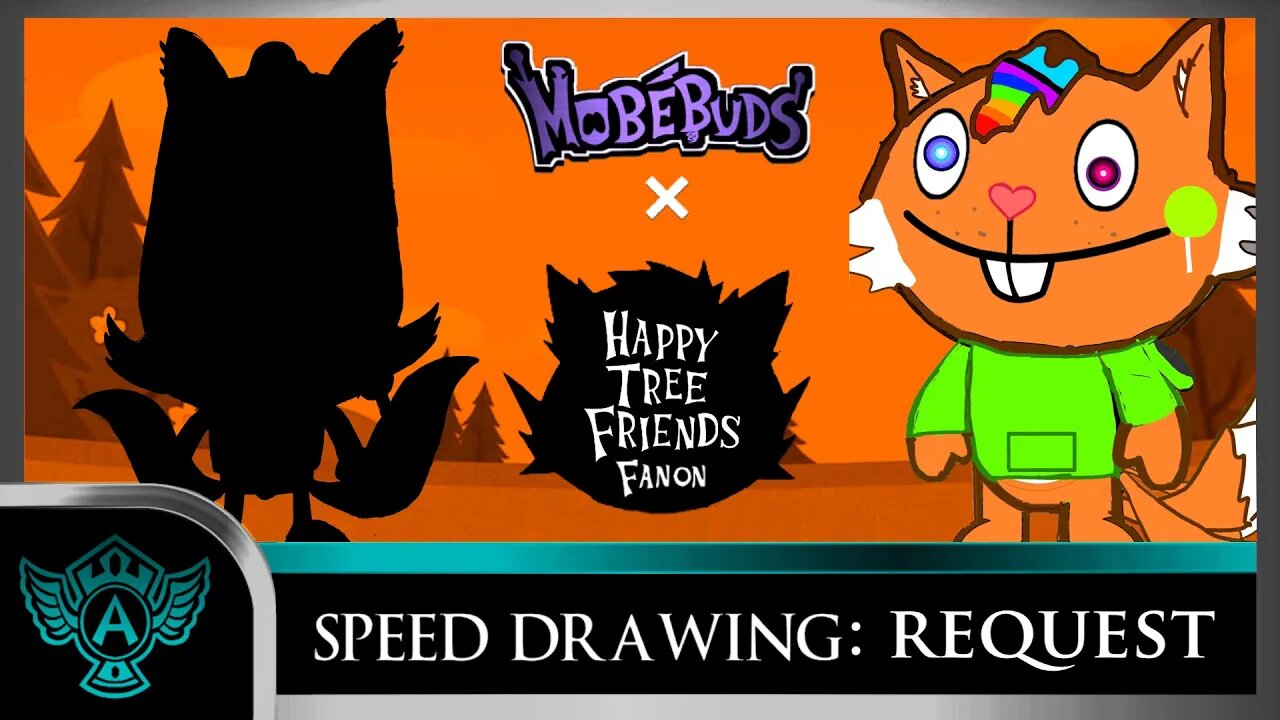 Speed Drawing Request: Happy Tree Friends Fanon - Scotty | Mobebuds ...