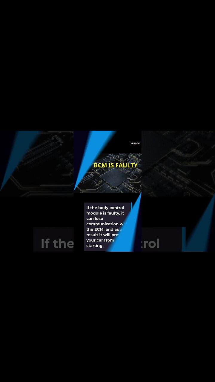 Bad Body Control Module - #Short