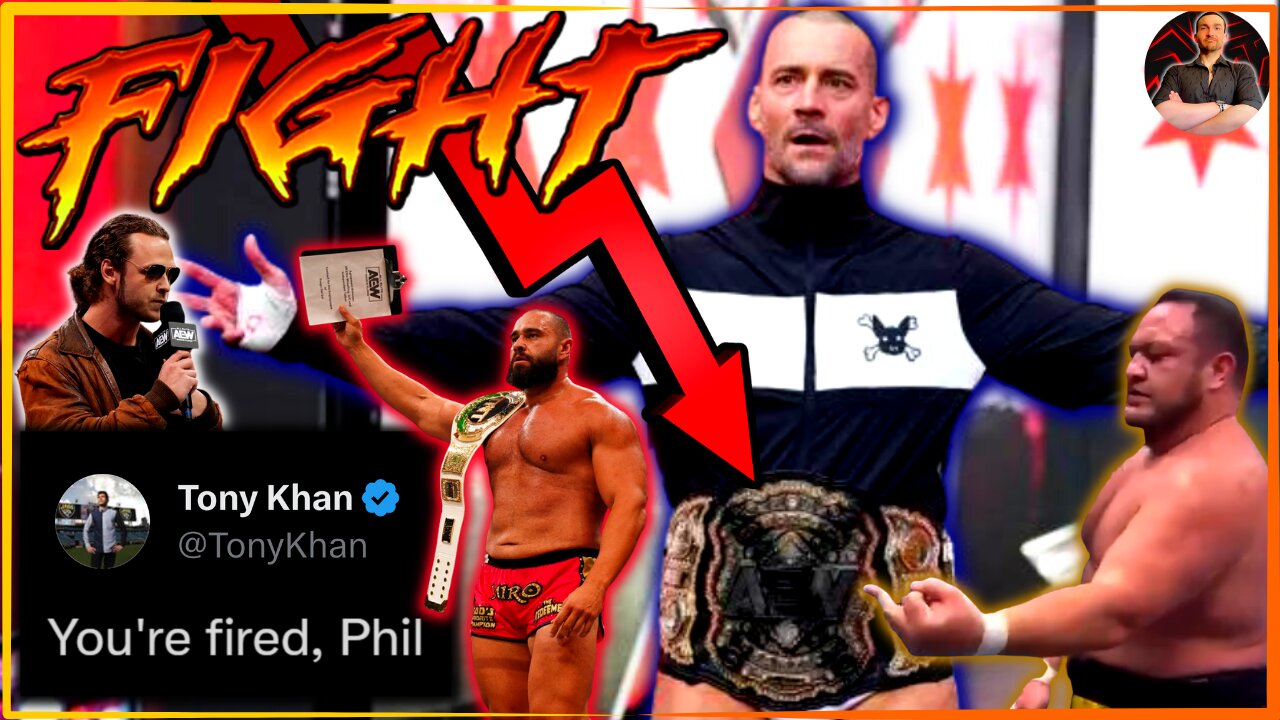 CM Punk DRAMA at AEW All In! Backstage FIGHTS With Jack Perry, Miro ...