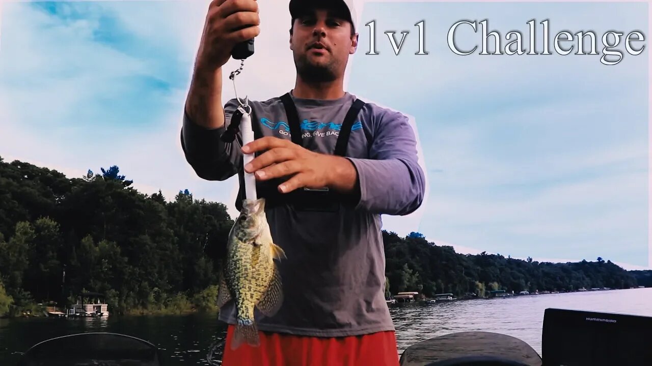 1v1 Ultimate Fishing Challenge! | Crappie Fishing Tournament (ft. 3 ...