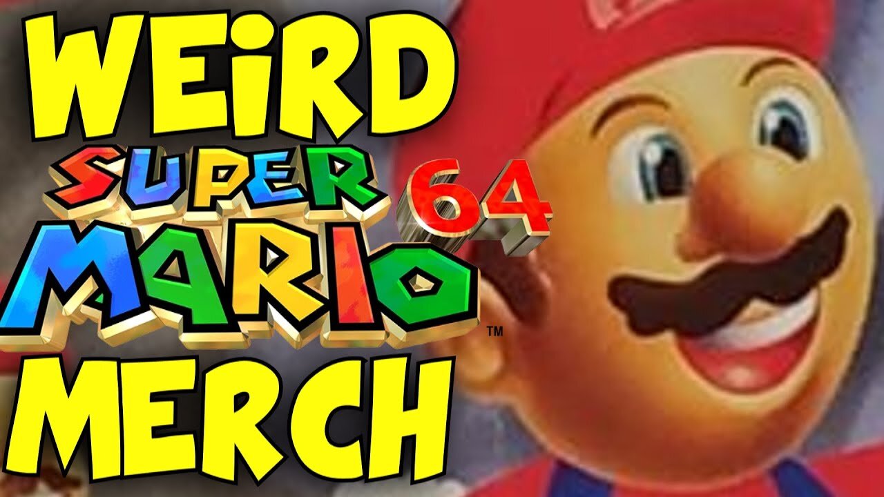 WEIRDEST Super Mario 64 Merchandise