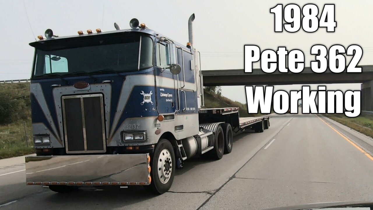 Peterbilt 362 On Highway - 018