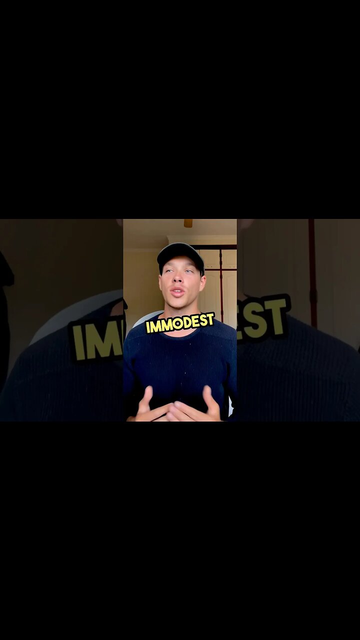 2 SIGNS OF AN IMMODEST WOMAN