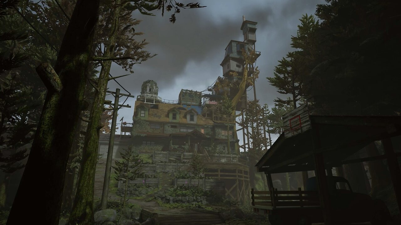 That’s one weird looking house (What Remains of Edith Finch)