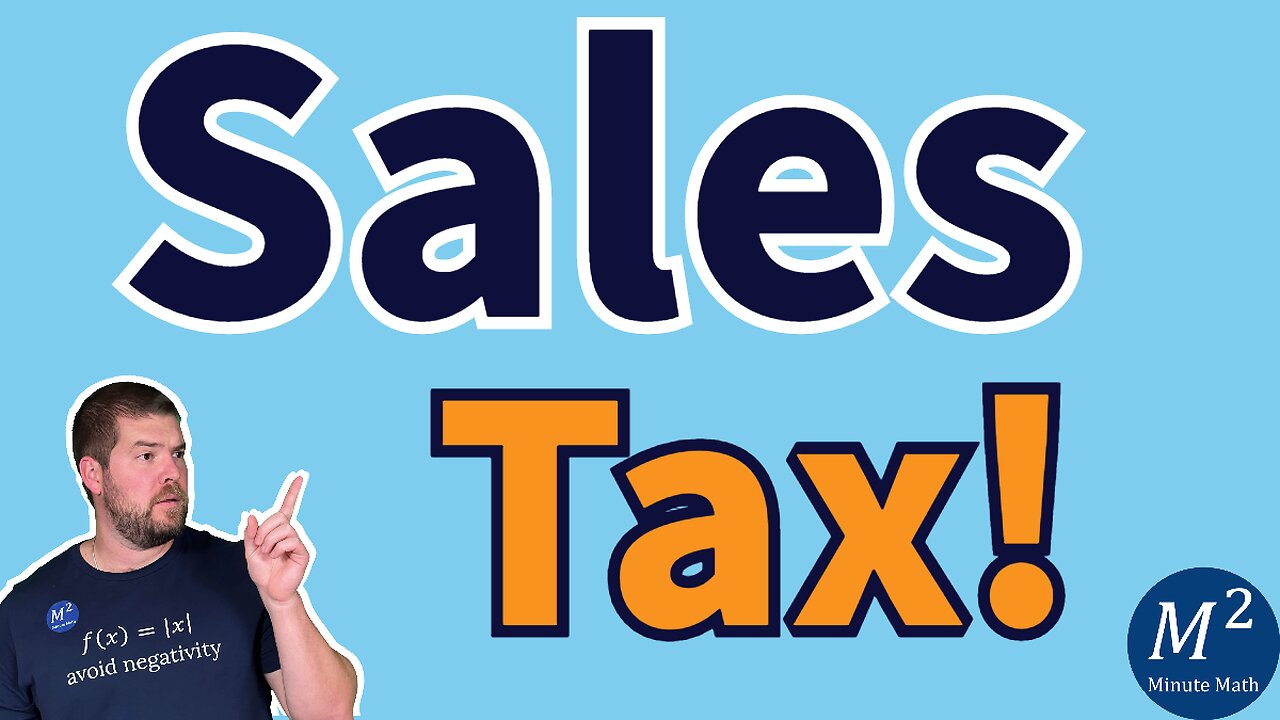 How to Calculate Sales Tax Easily - Sales Tax Example Explained #taxes ...