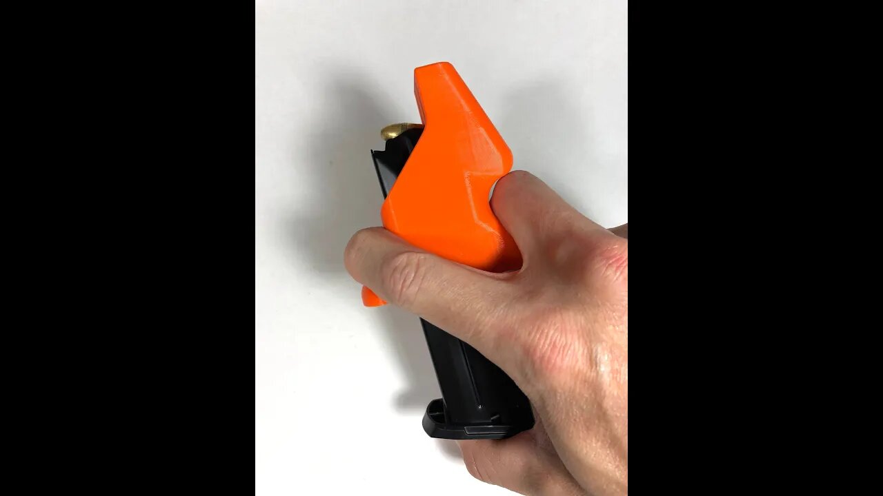 Ruger SR9/SR9C/SR9E Speedloader - 17 round 9mm mag loading - 1st method