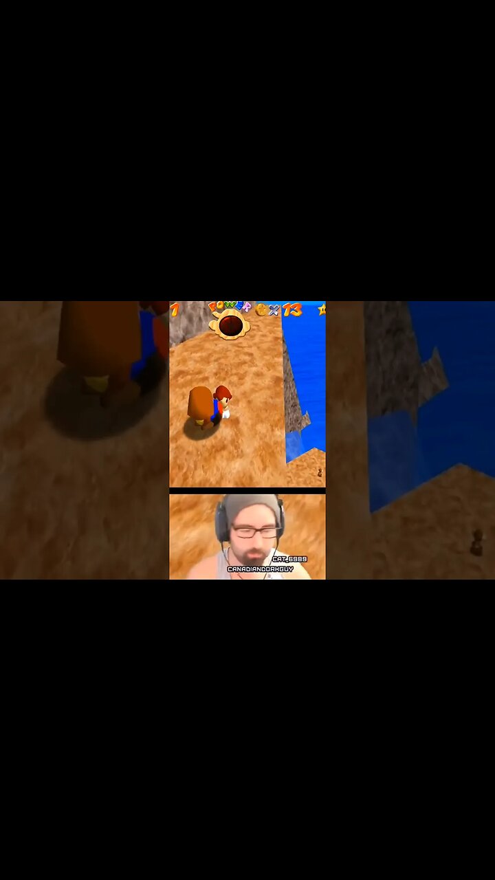 Imagine dying to a goomba.. #goomba #mario #funny #mario64 # ...