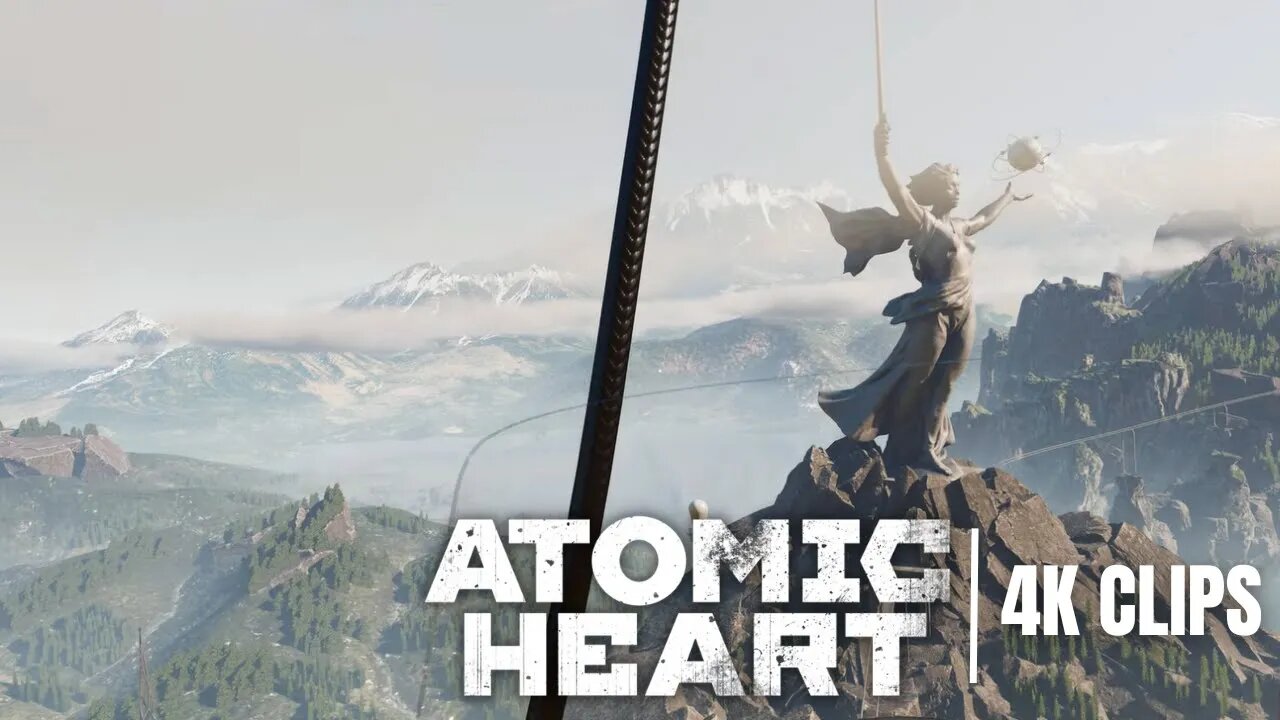 Sky Car Scene | Atomic Heart 4K Clips