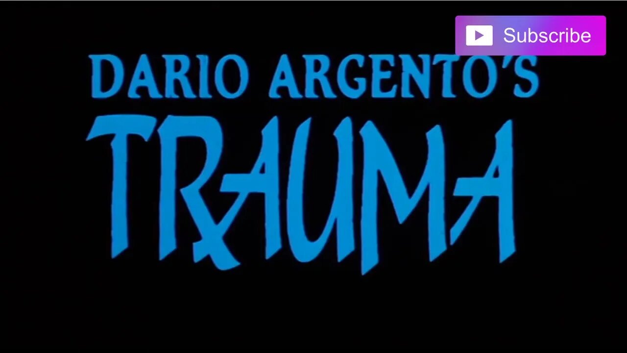 Trauma 1993 Trailer Trauma Traumatrailer Darioargento