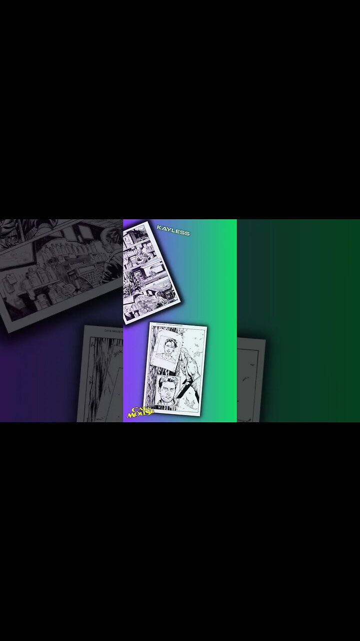 Youtube Short Cat & Mouse and Kayless Original Artwork