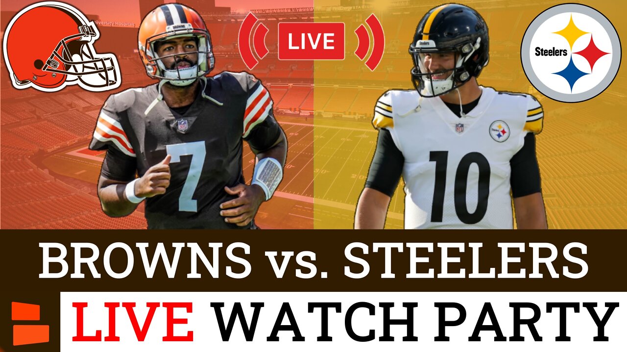 Browns vs. Steelers LIVE Streaming Scoreboard, Free Play-By-Play ...