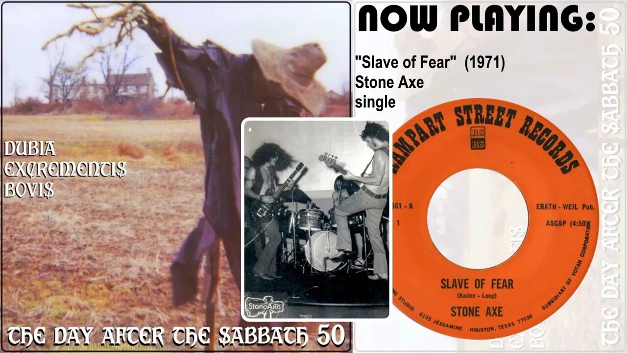 Stone Axe (ex Josefus) - Slave of Fear [1971 Doom Rock / Proto Metal ...