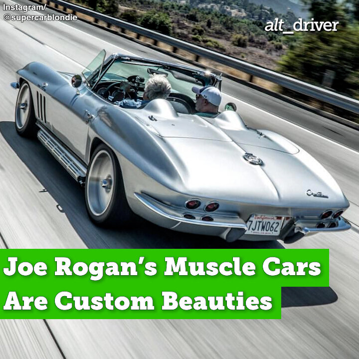 Joe Rogan’s Muscle Cars Are Custom Beauties