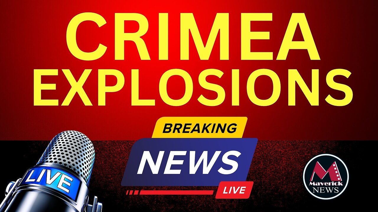 Explosions Reported In Crimea ( New Ukraine Attack? ) | Breaking Story ...