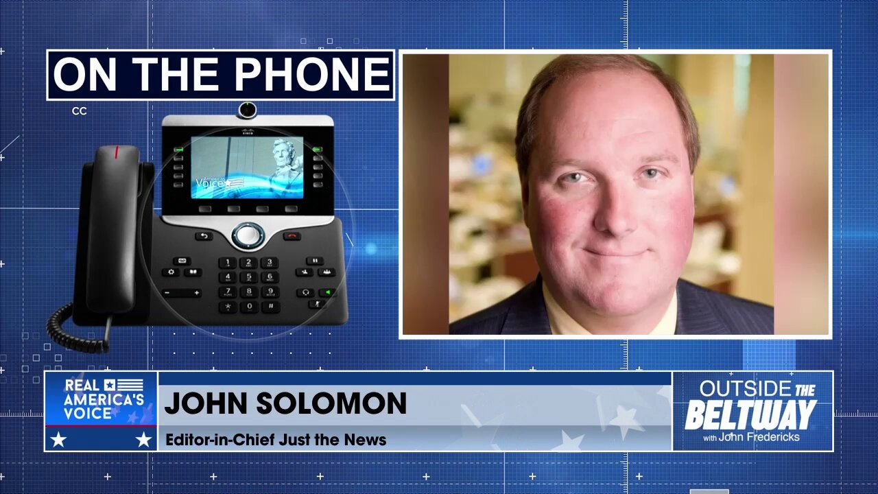 John Solomon's Just the News takes off the old fashioned way ...
