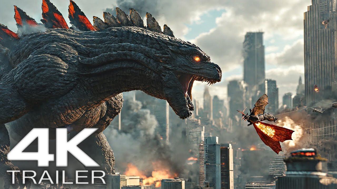 GODZILLA X KONG Trailer (2024) The New Empire Movie 4K LATEST UPDATE ...