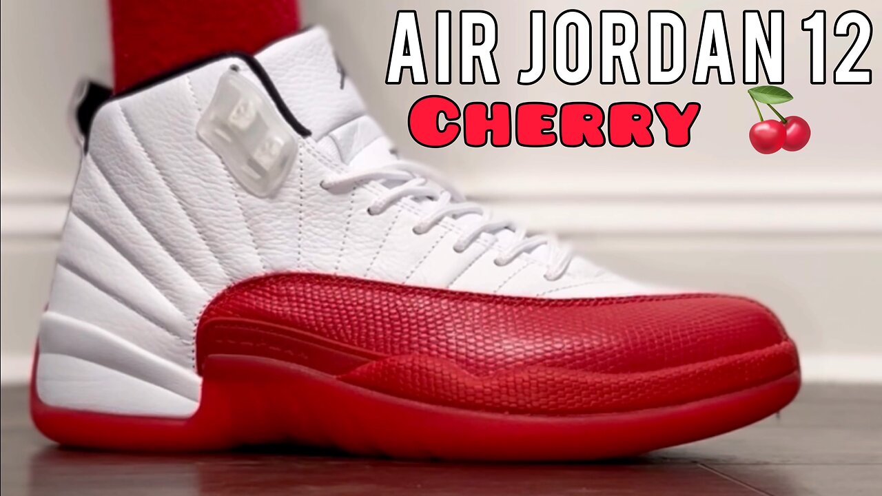 AIR JORDAN 12 CHERRY 2023 EARLY LOOK!