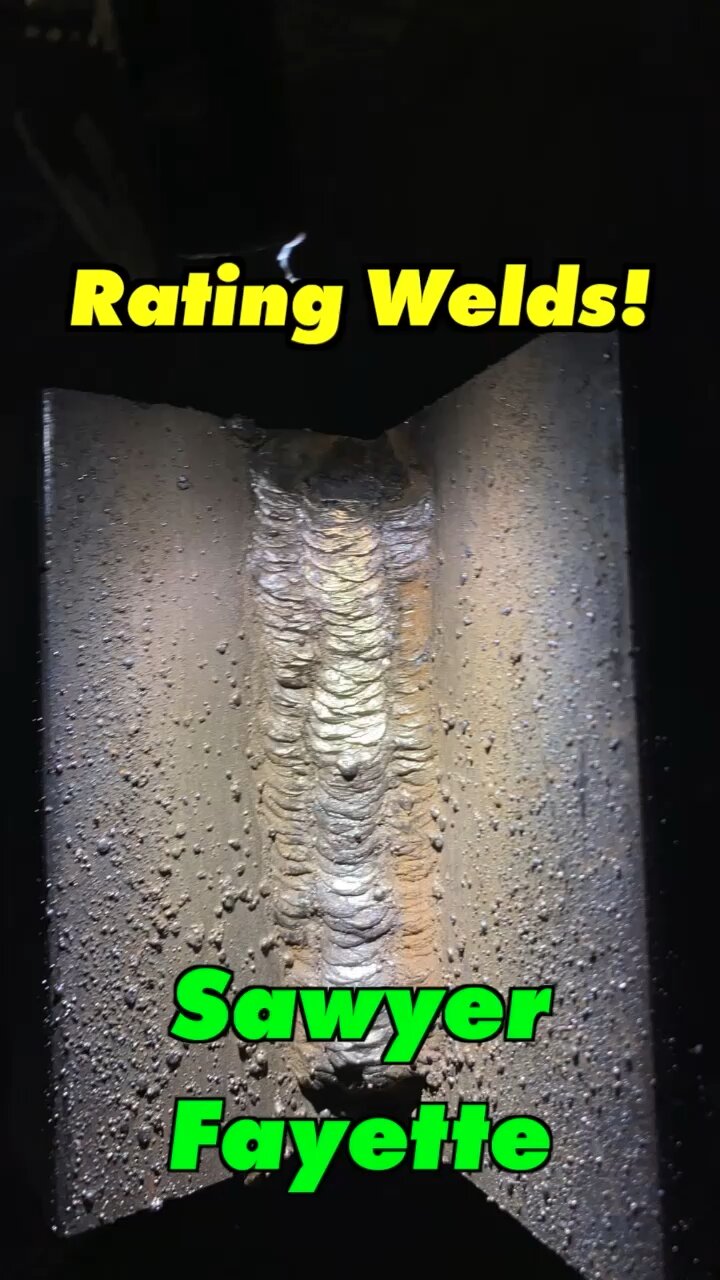 Rating Welds of Sawyer Fayette! #ratemyweld #bluecollartour # ...