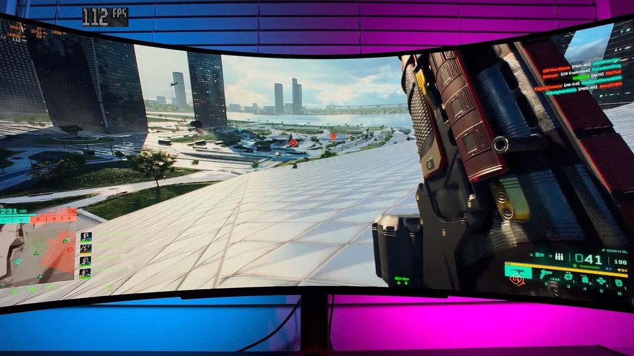 Battlefield 2042 POV | LG45GR95QE | 3440x1440 LG 45" ULTRAWIDE OLED ...