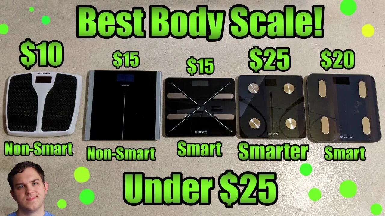 Best Smart Body Scales Under $25 Buyers Guide!