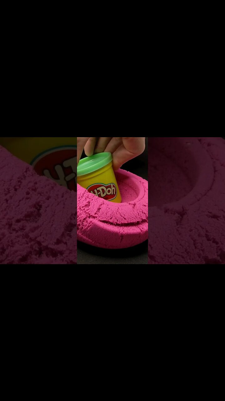 Playing with Kinetic Sand #kineticsand #kineticsandasmr # ...
