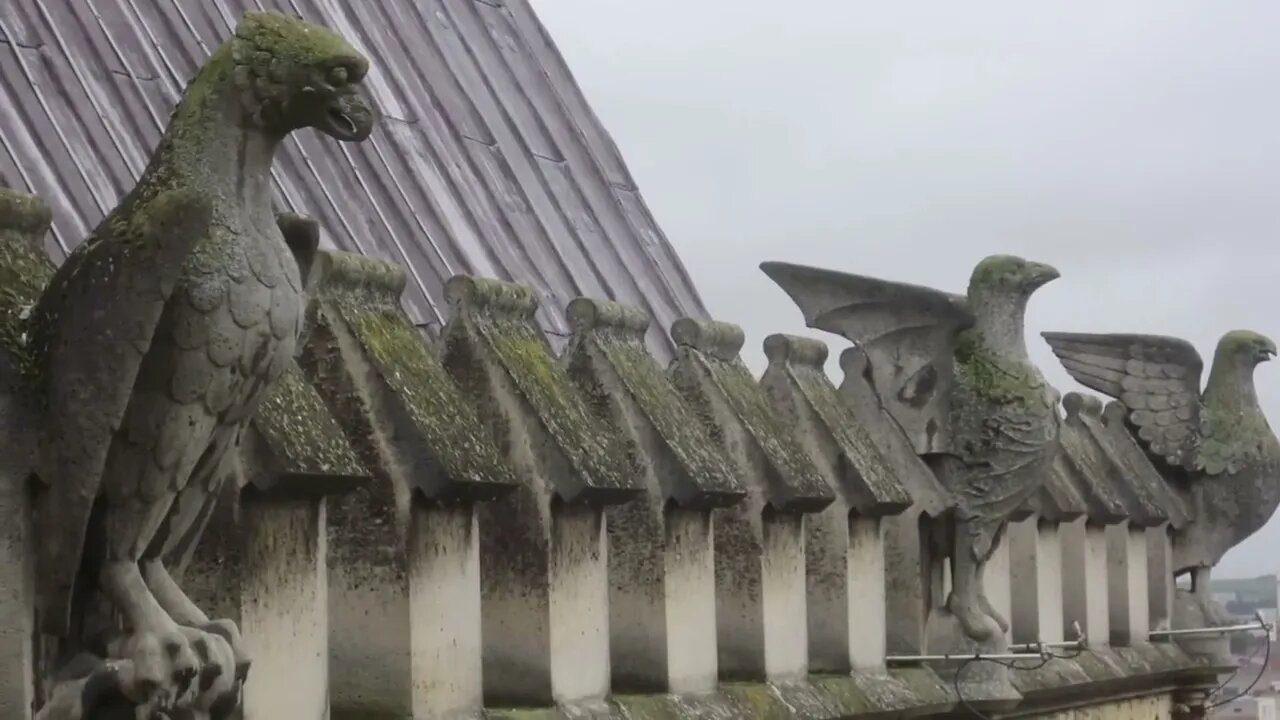 High Gothic Reims Cathedral, France Antiquitech Superstructure Clovis I ...
