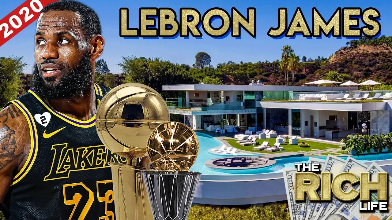 LeBron James | The Rich Life | Insane Investments, $2 Million Car ...