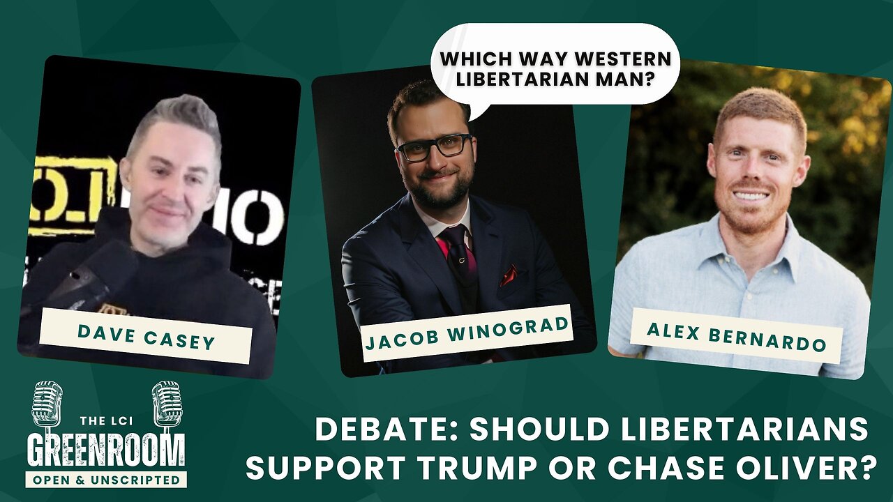 Donald Trump or Chase Oliver? Which One Should Libertarians Support ...